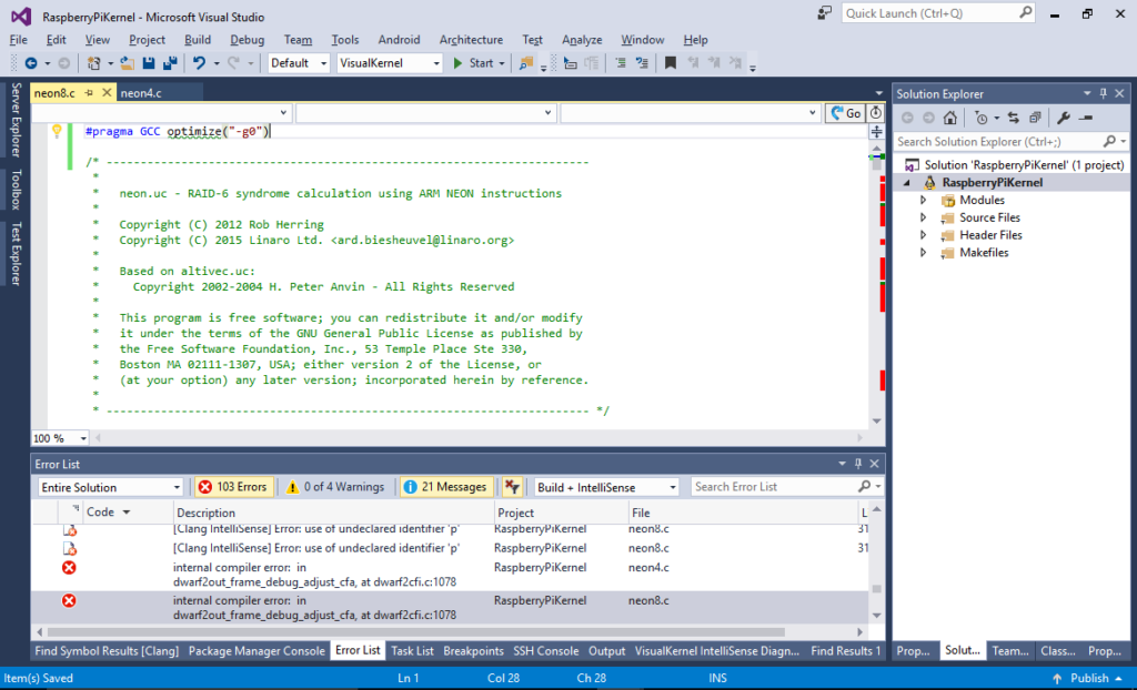 Debugging Raspberry PI Kernel with VisualKernel – Sysprogs Tutorials
