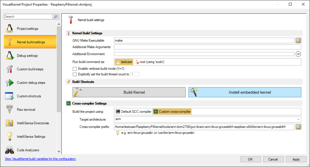 Debugging Raspberry Pi Kernel With Visualkernel Sysprogs Tutorials