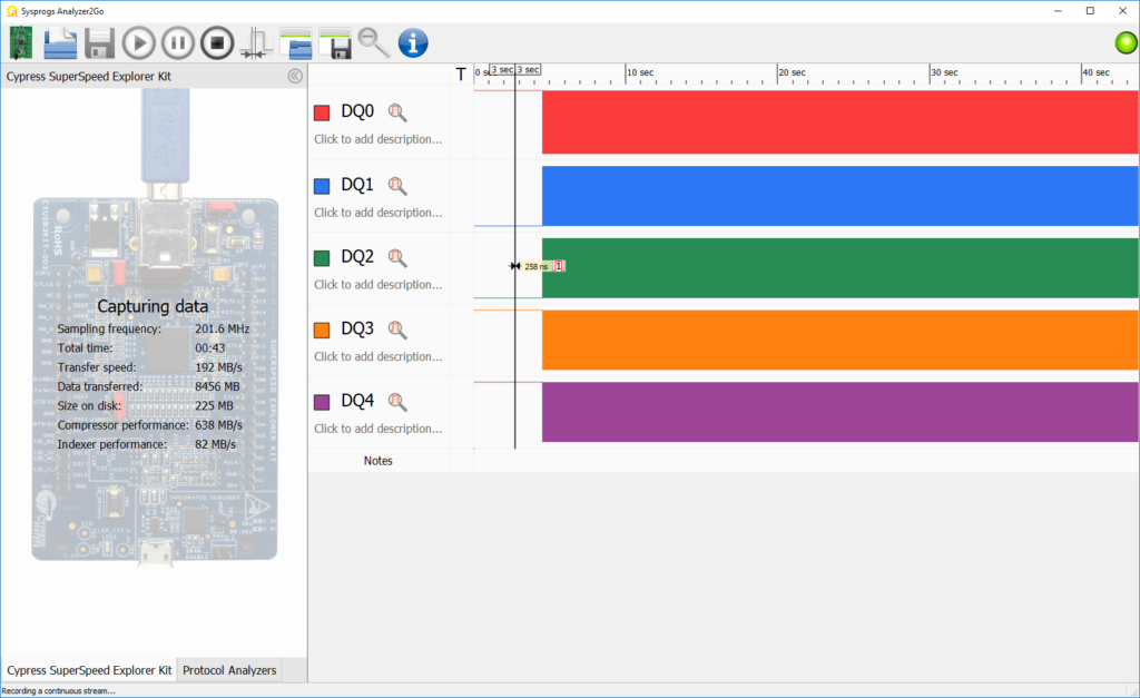 Capturing Large Volumes of Data with the Super Speed Explorer Kit ...