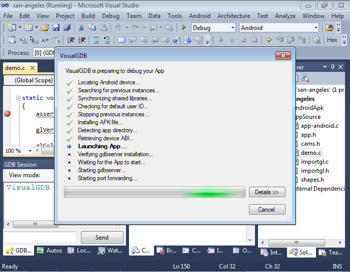 How to debug VS-Android projects | Sysprogs