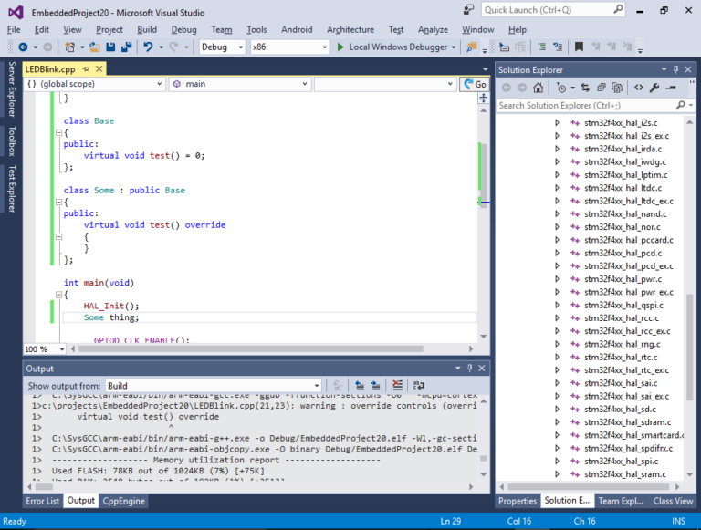 The New Dependency View in Embedded Memory Explorer | Sysprogs