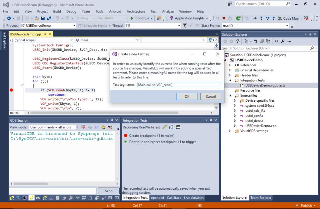 Introducing Embedded Integration Tests | Sysprogs