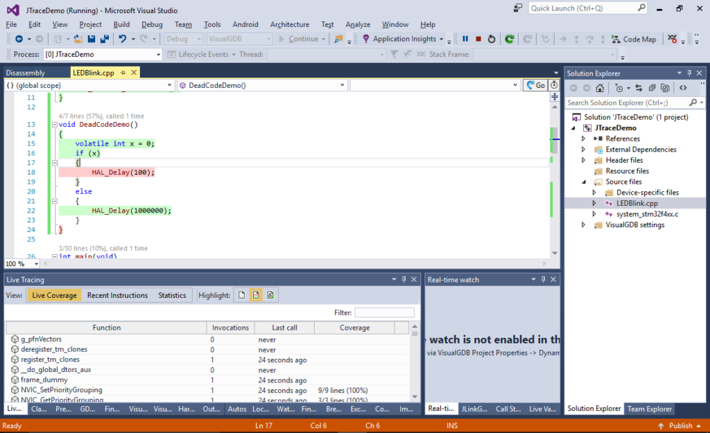 Announcing VisualGDB 5.4 Preview 3 with Segger J-Trace support | Sysprogs